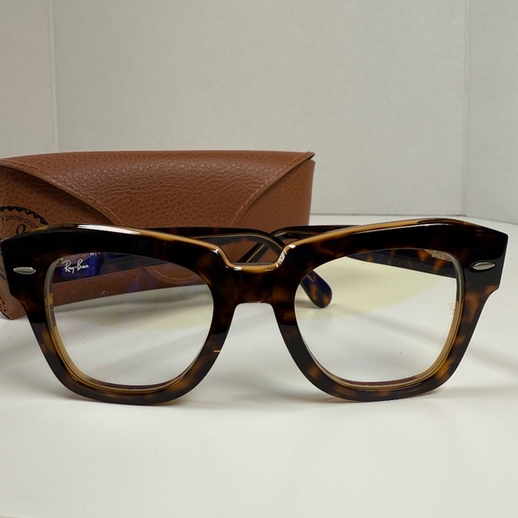 Ray-Ban | Accessories | Ray Ban State Street Blue Light Glasses | Poshmark